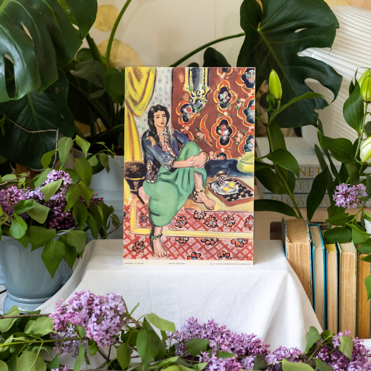 Vintage 1937 Matisse “Odalisque" Art Print | Feminine Portrait | Golden ...
