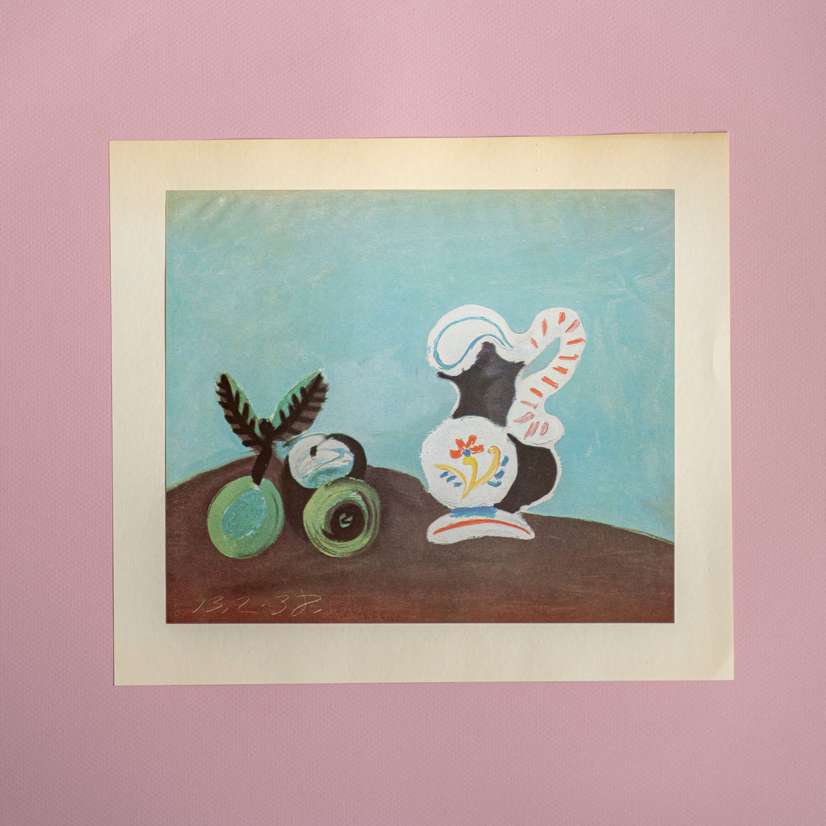 Vintage 1950 Picasso “Still Life” Lithograph Art Print | Pitcher and ...