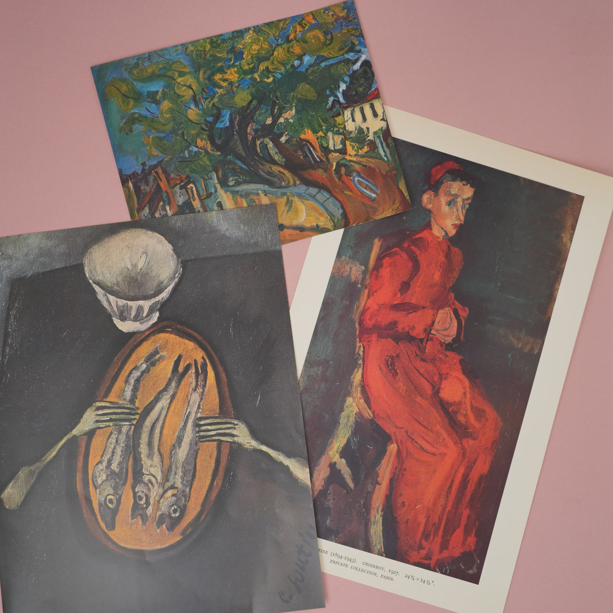 Vintage 1950 Chaïm Soutine Art Plates – GOLDEN RULE GALLERY