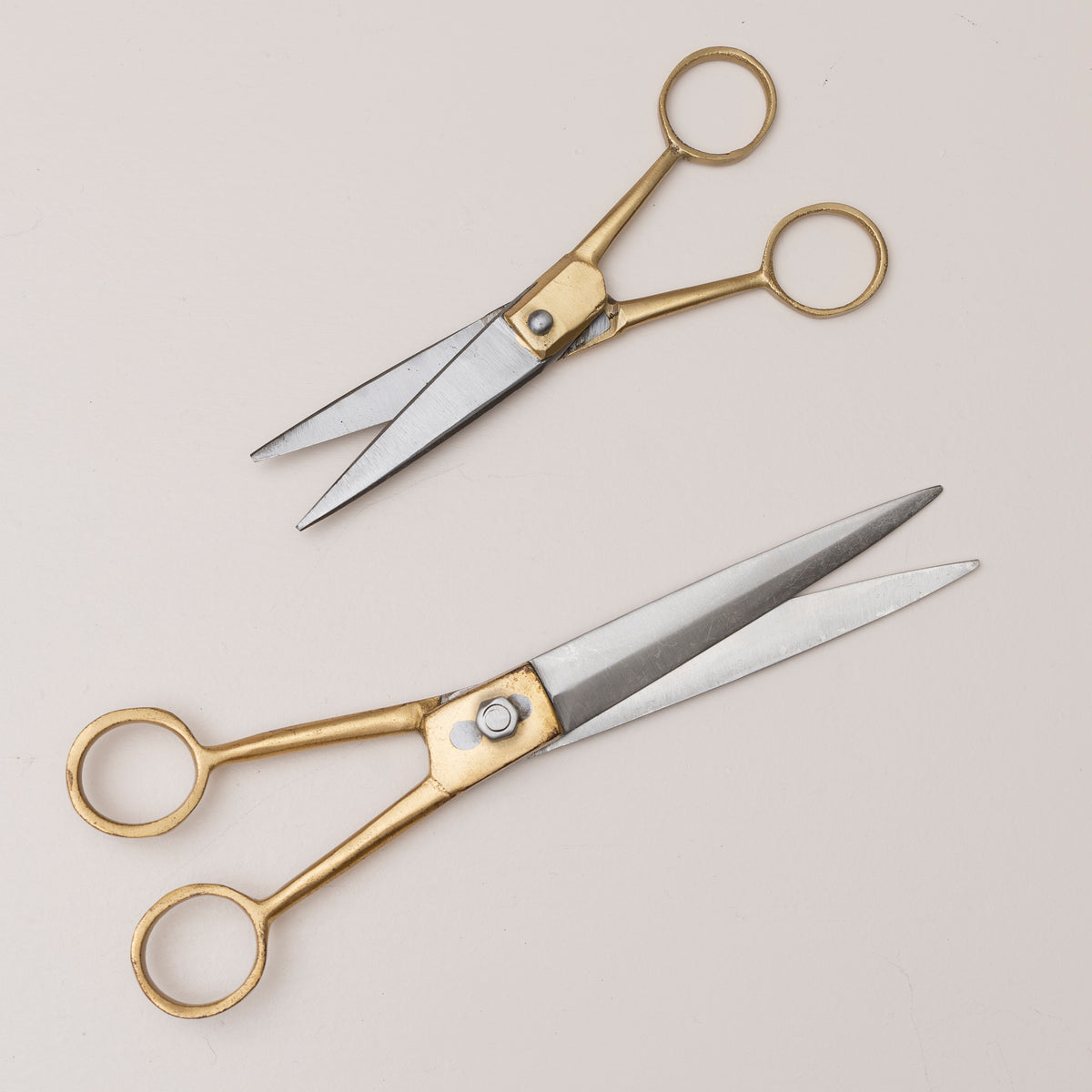 Brass Scissors | Aesthetic Brass Office Tools | Golden Rule Gallery ...