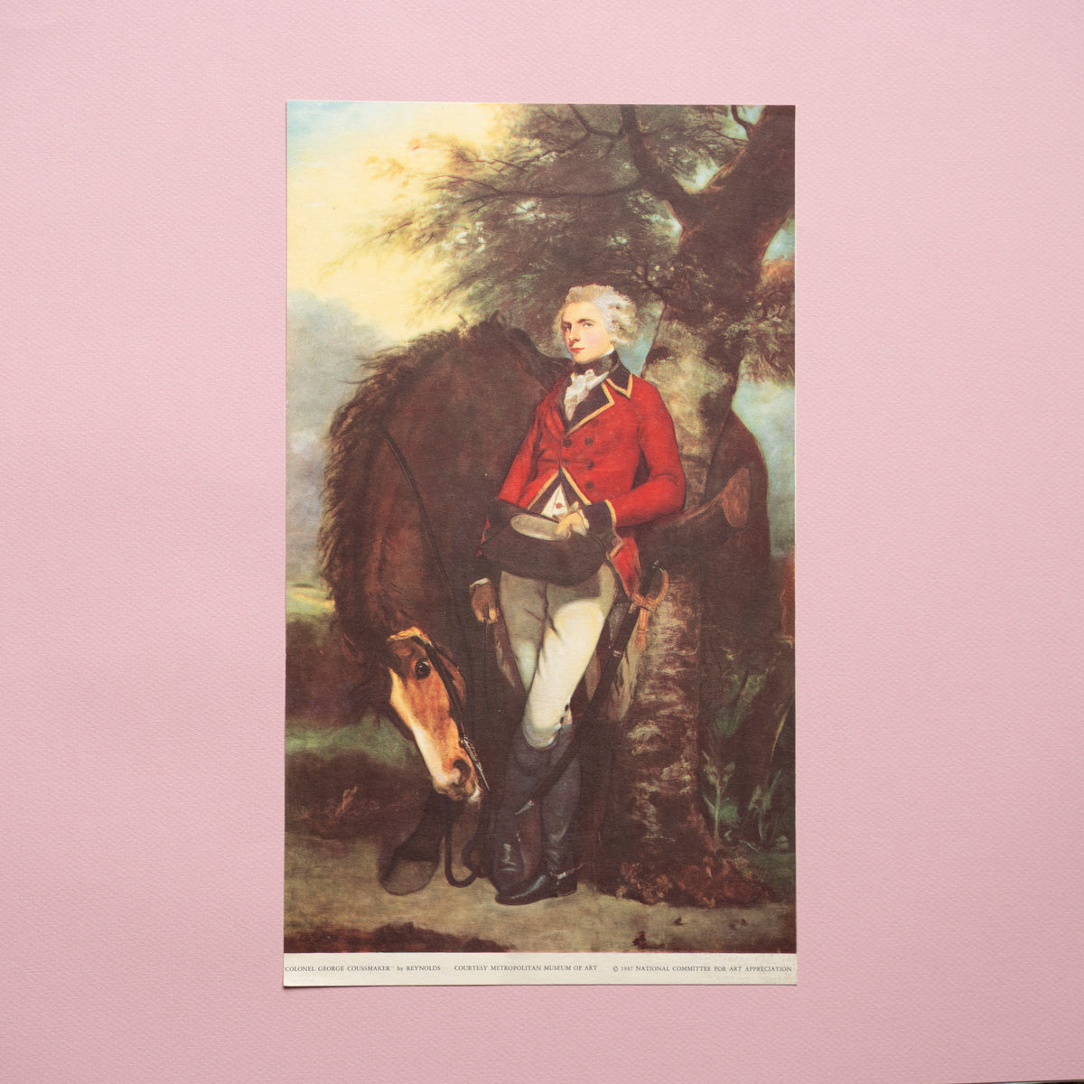 Vintage 1937 Reynolds "Colonel George Coussmaker" Portrait Art Print ...