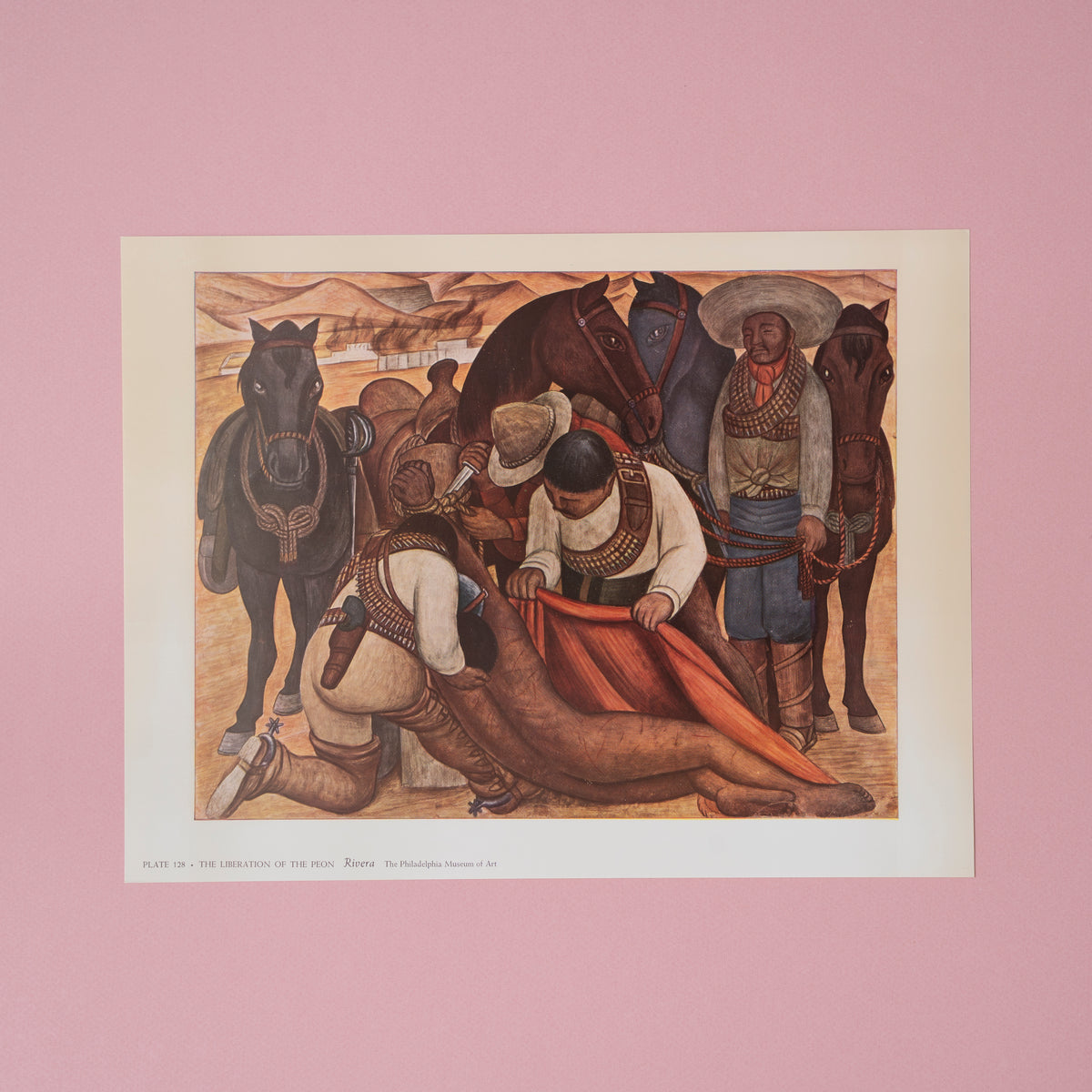 Vintage 1959 Rivera “The Liberation of the Peon” Art Print – GOLDEN ...