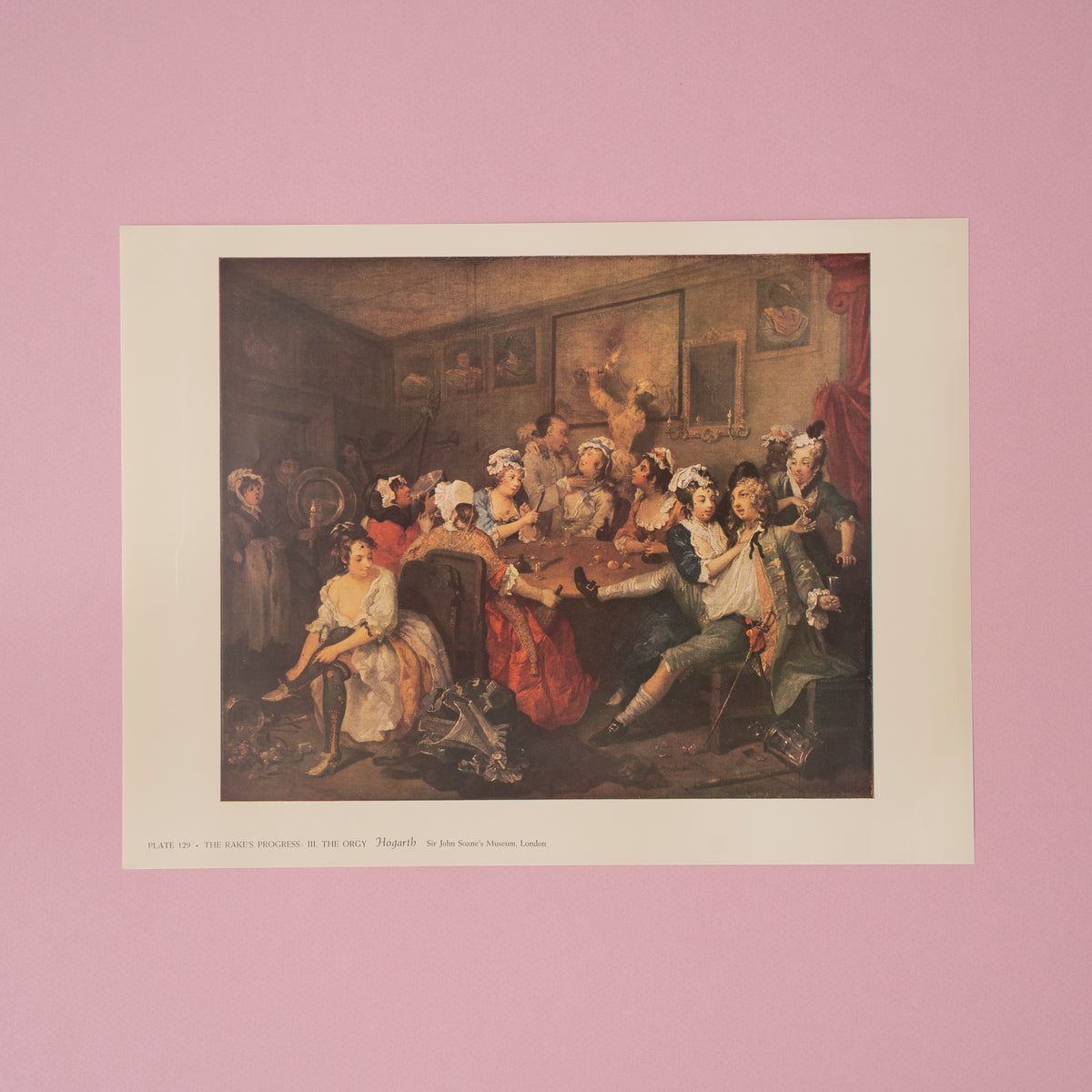 Vintage 1958 Hogarth "The Rake's Progress" Art Print – GOLDEN RULE GALLERY