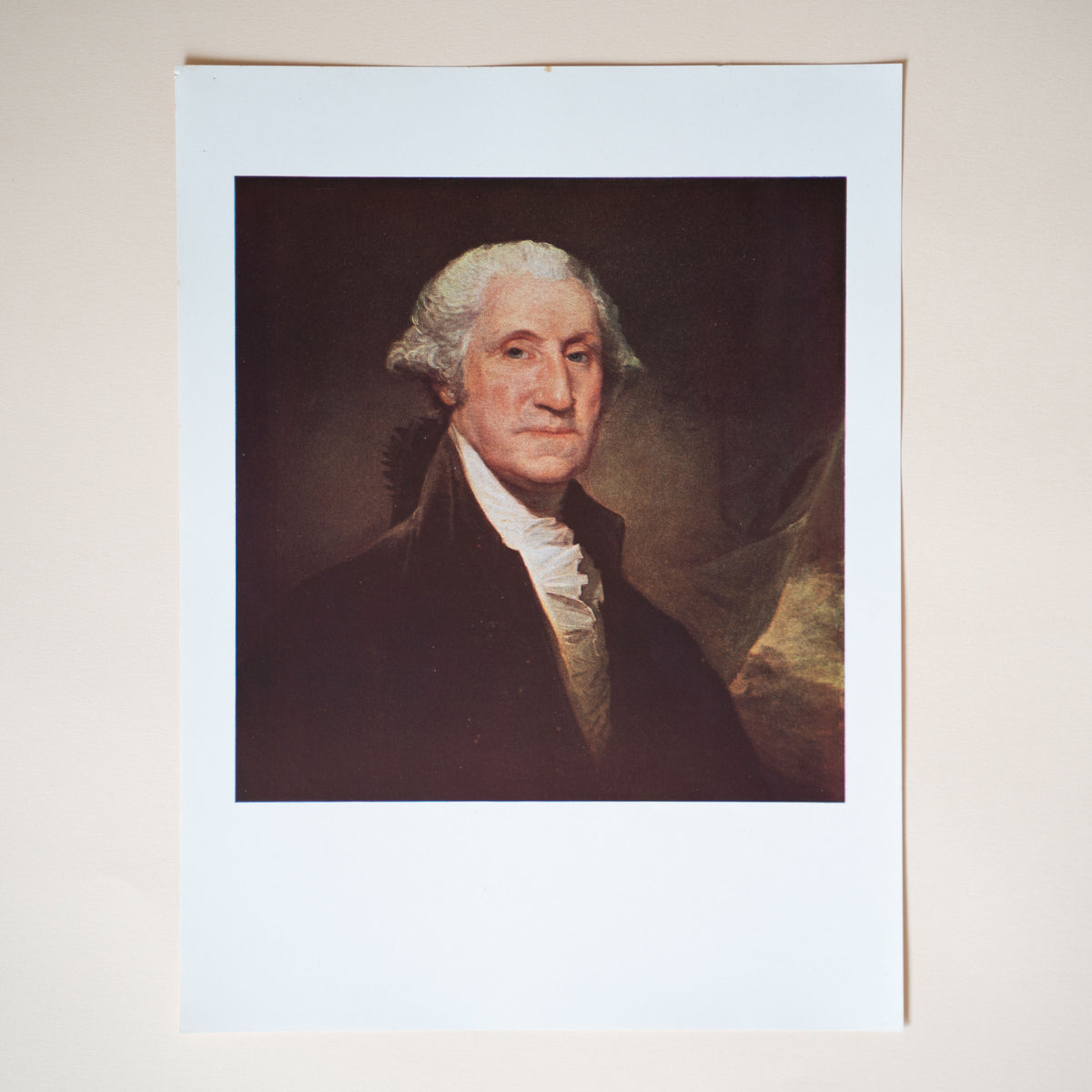 Vintage 1940s Gilbert Stuart "George Washington" American History ...