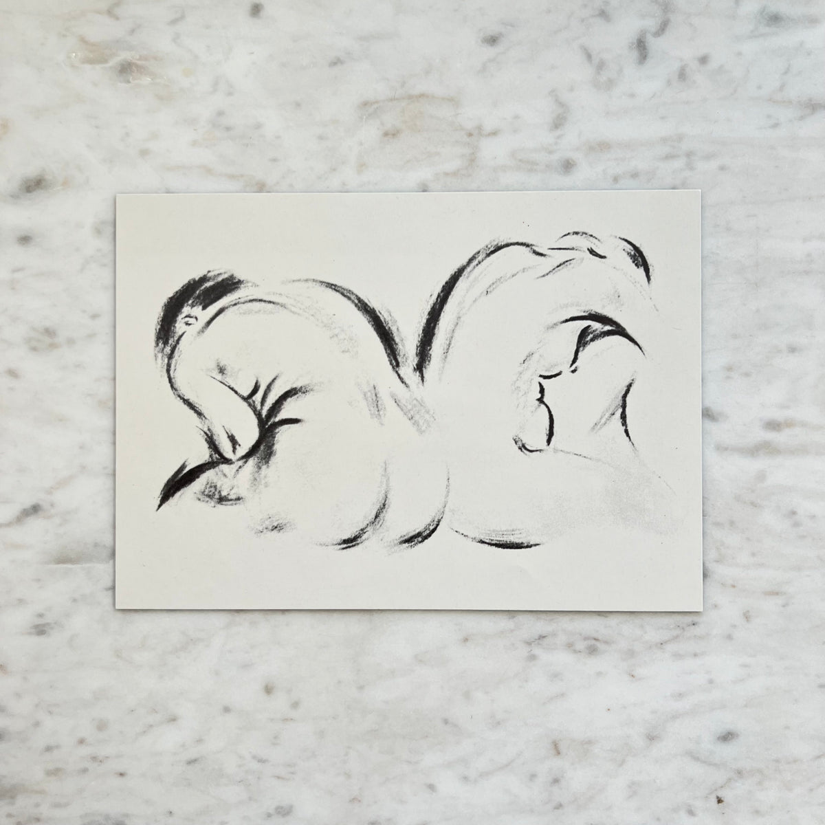 Vintage 1962 André Masson "Two Women" Art Print | Collectible Art Print ...