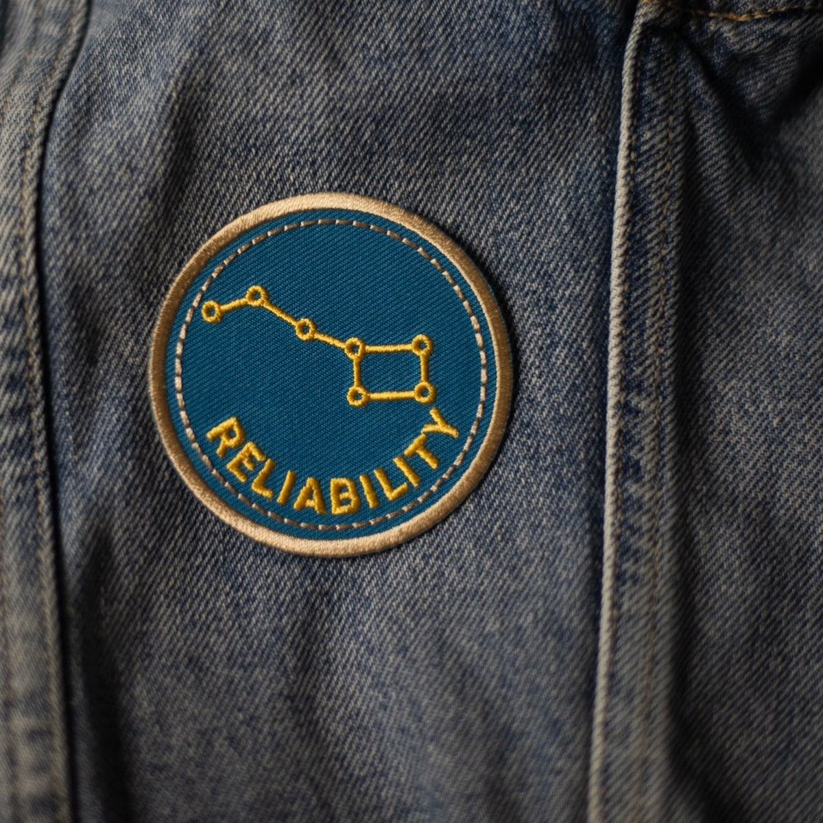 Reliability Patch | Golden Rule Gallery | Badges – GOLDEN RULE GALLERY