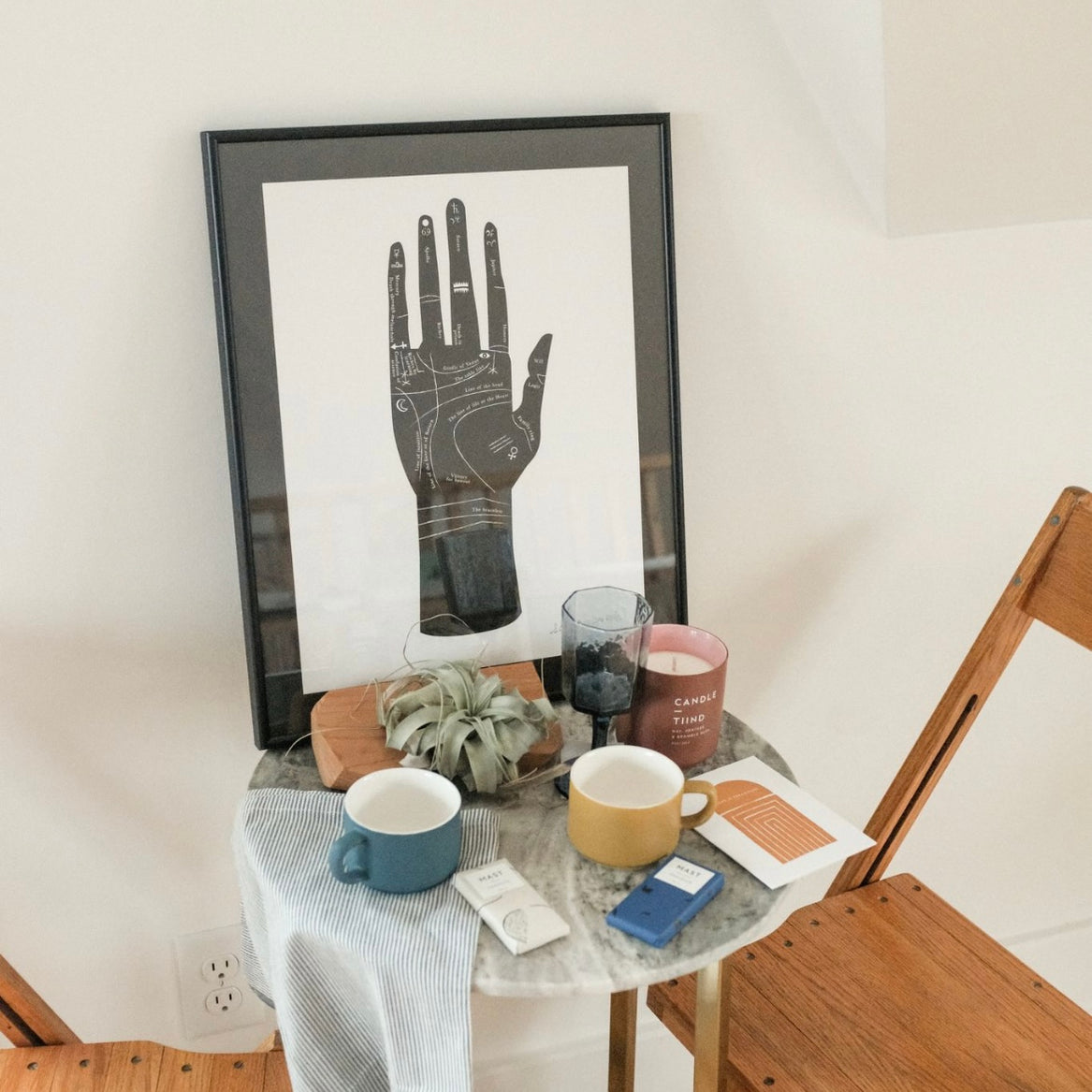 Palmistry Hand Art Print | Banquet Workshop | Screen Prints | Fortune ...