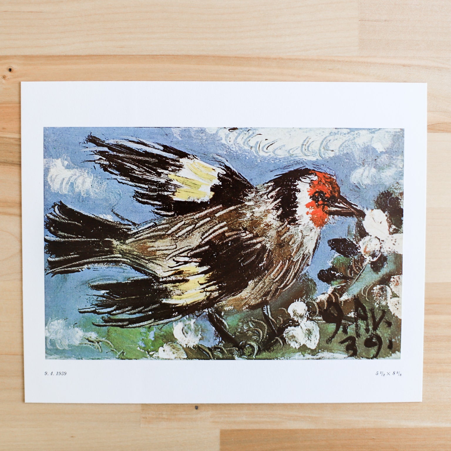 Picasso Bird Art Print | Vintage Mid Century Collectible Picasso Prints ...