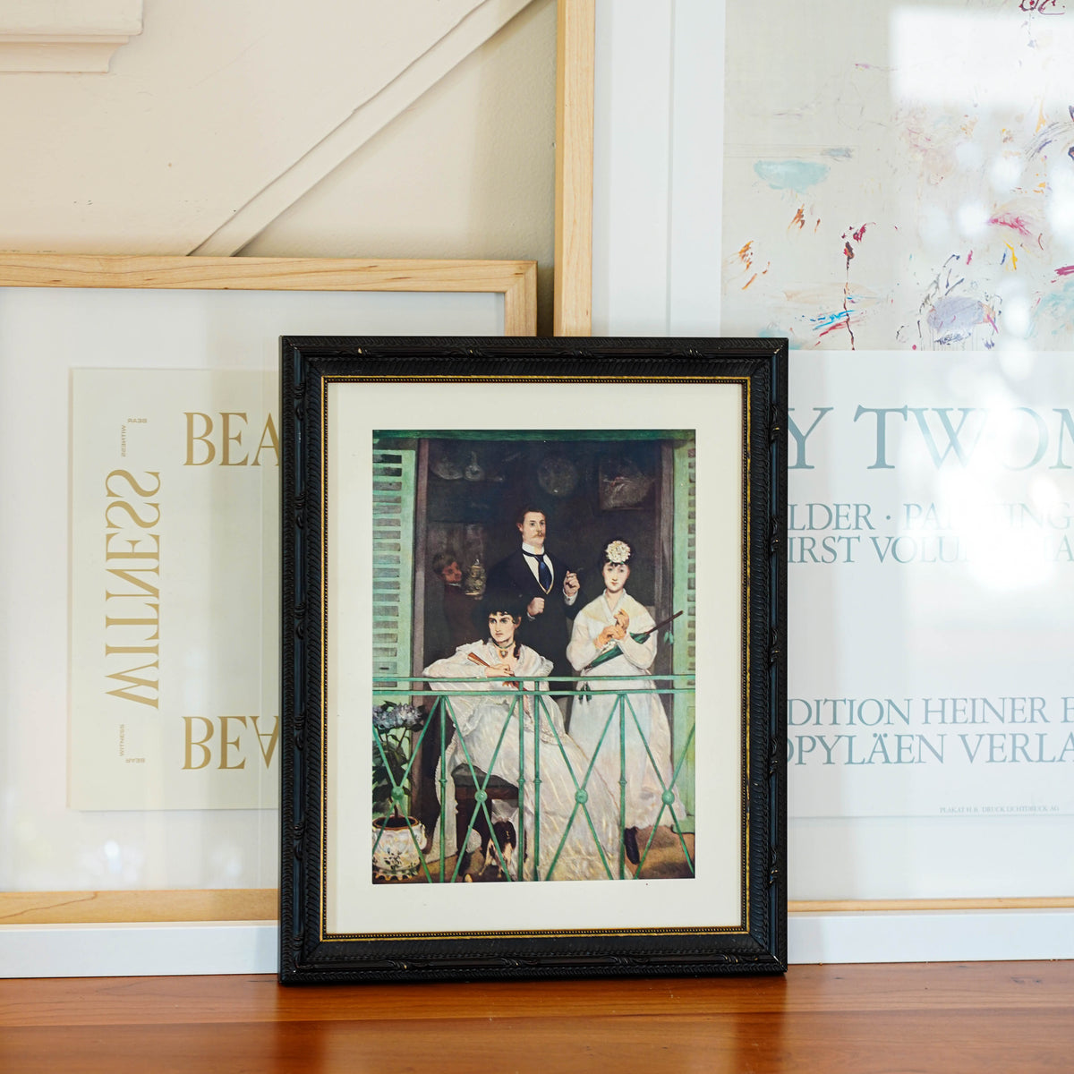 Vintage 1953 Manet "The Balcony" Offset Lithograph Portrait – GOLDEN ...