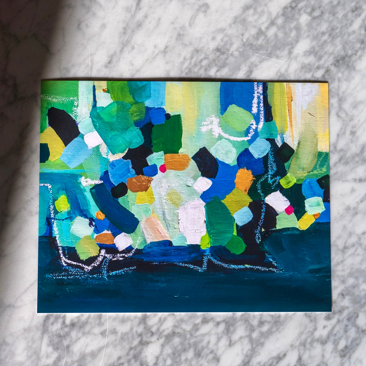 Missy Monson "Oh Happy Day" Abstract Art Print – GOLDEN RULE GALLERY