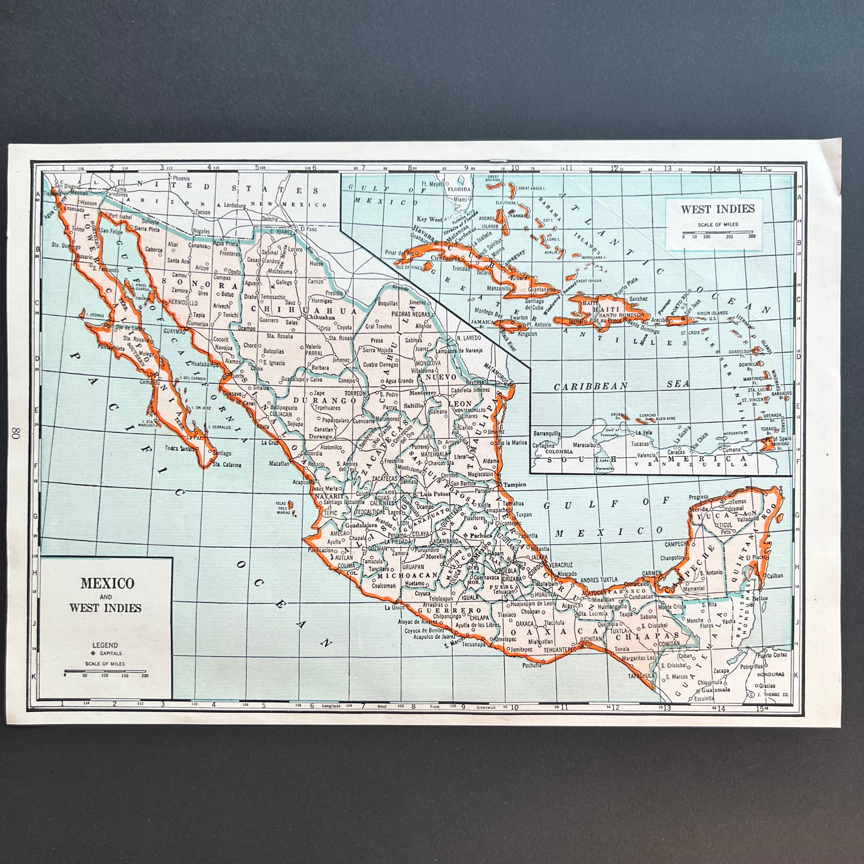 Vintage 1940 Census | Vintage Atlas Maps for Framing | Vintage World ...