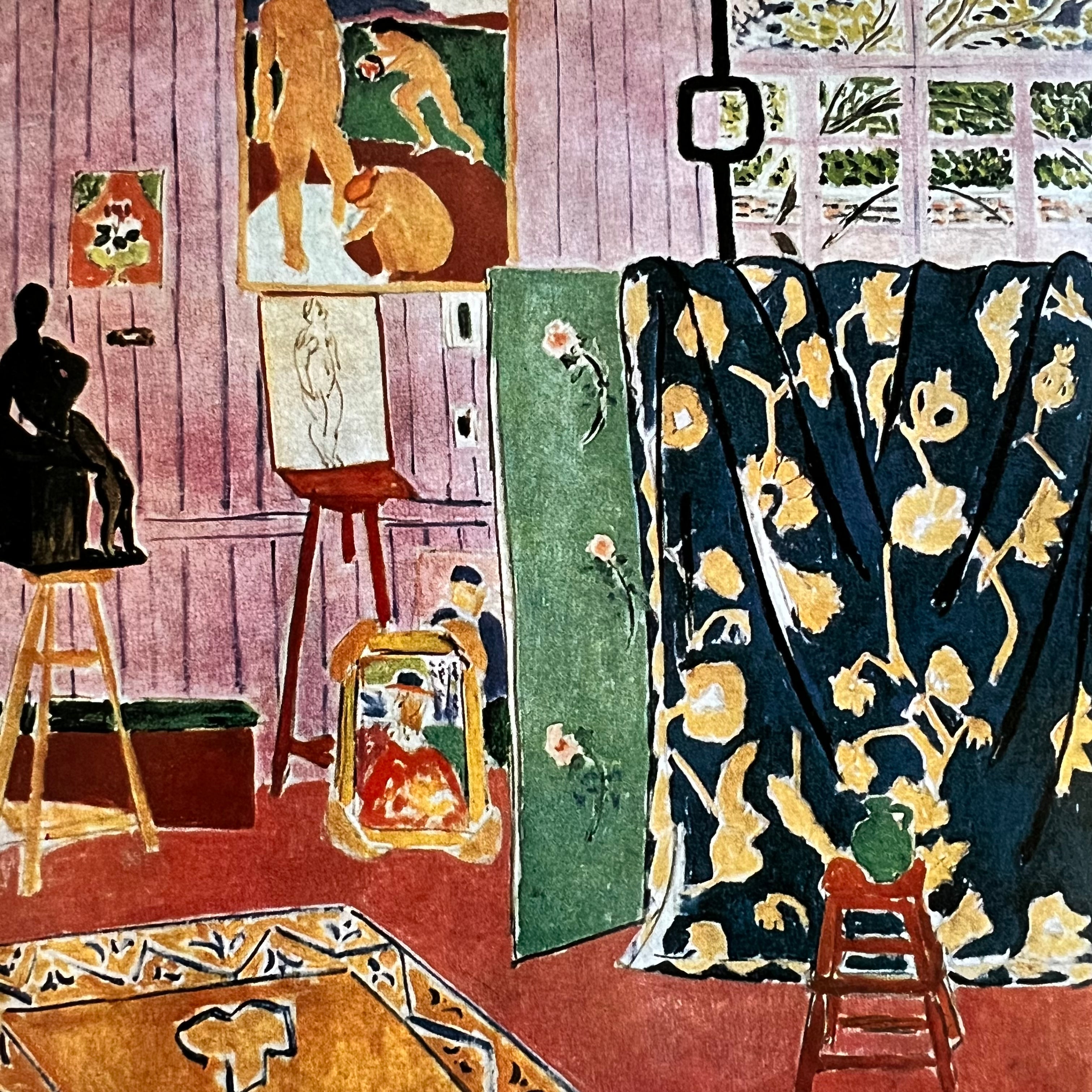 Vintage 1976 Henri Matisse "Pink Studio (The Painter's Studio, L ...