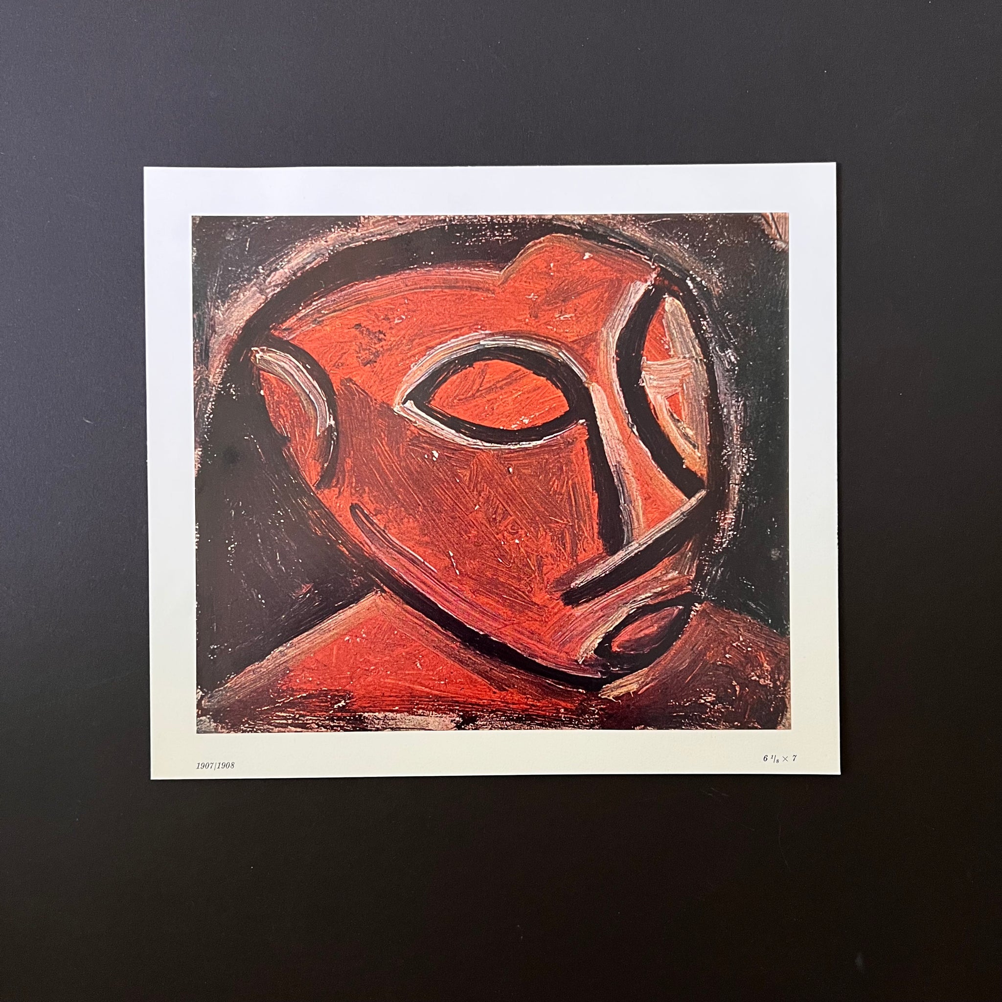 Vintage 1961 Pablo Picasso African Mask Art Print | Affordable ...