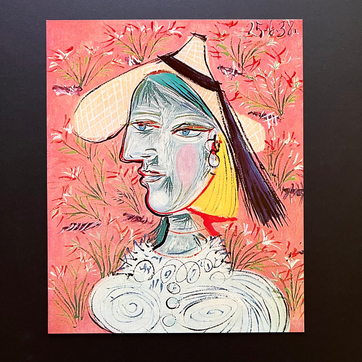 Vintage Picasso Print | 1961 Pablo Picasso Girl with a Boat Art Print ...