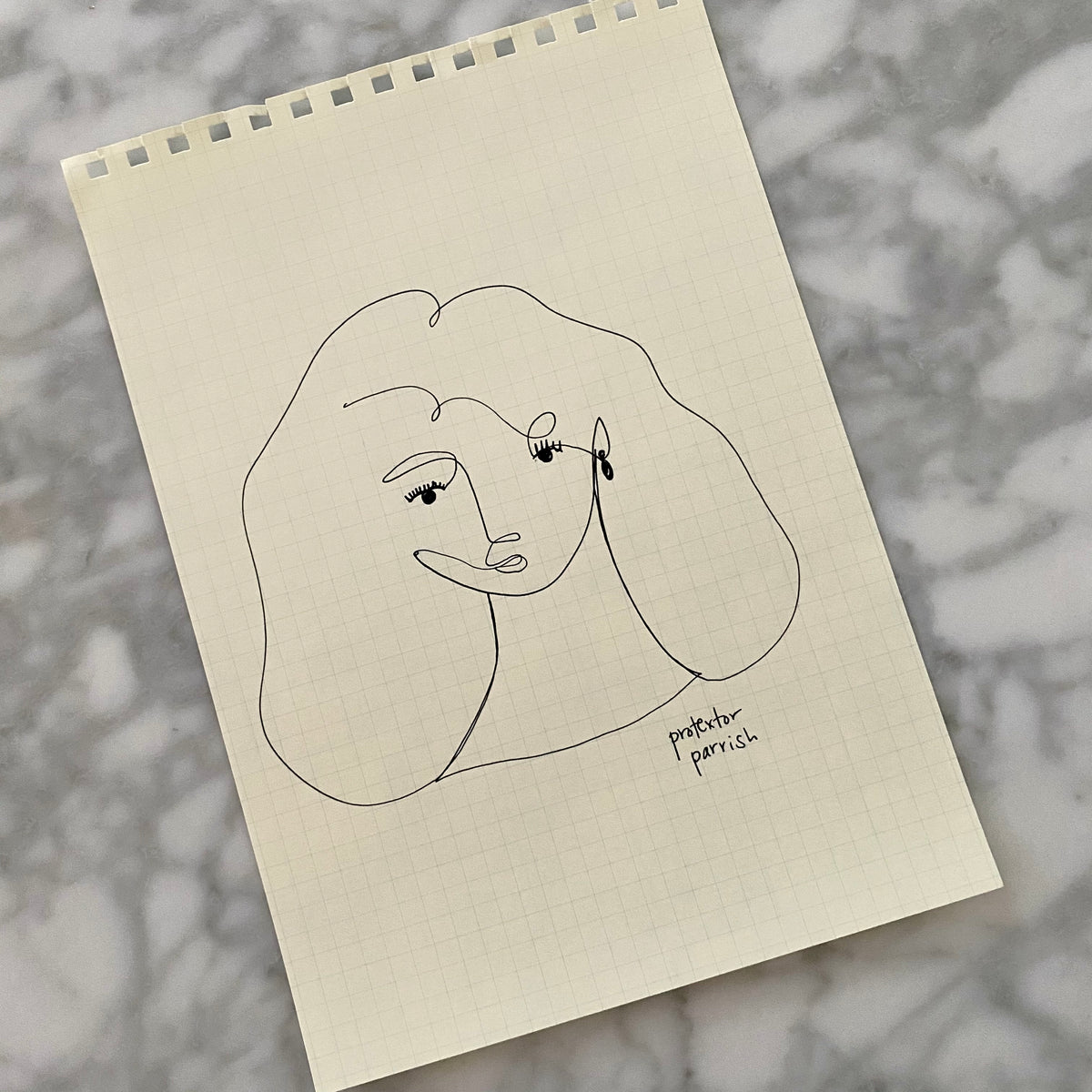 Original Single Line Contour Drawing 19 | Golden Rule Gallery – GOLDEN ...