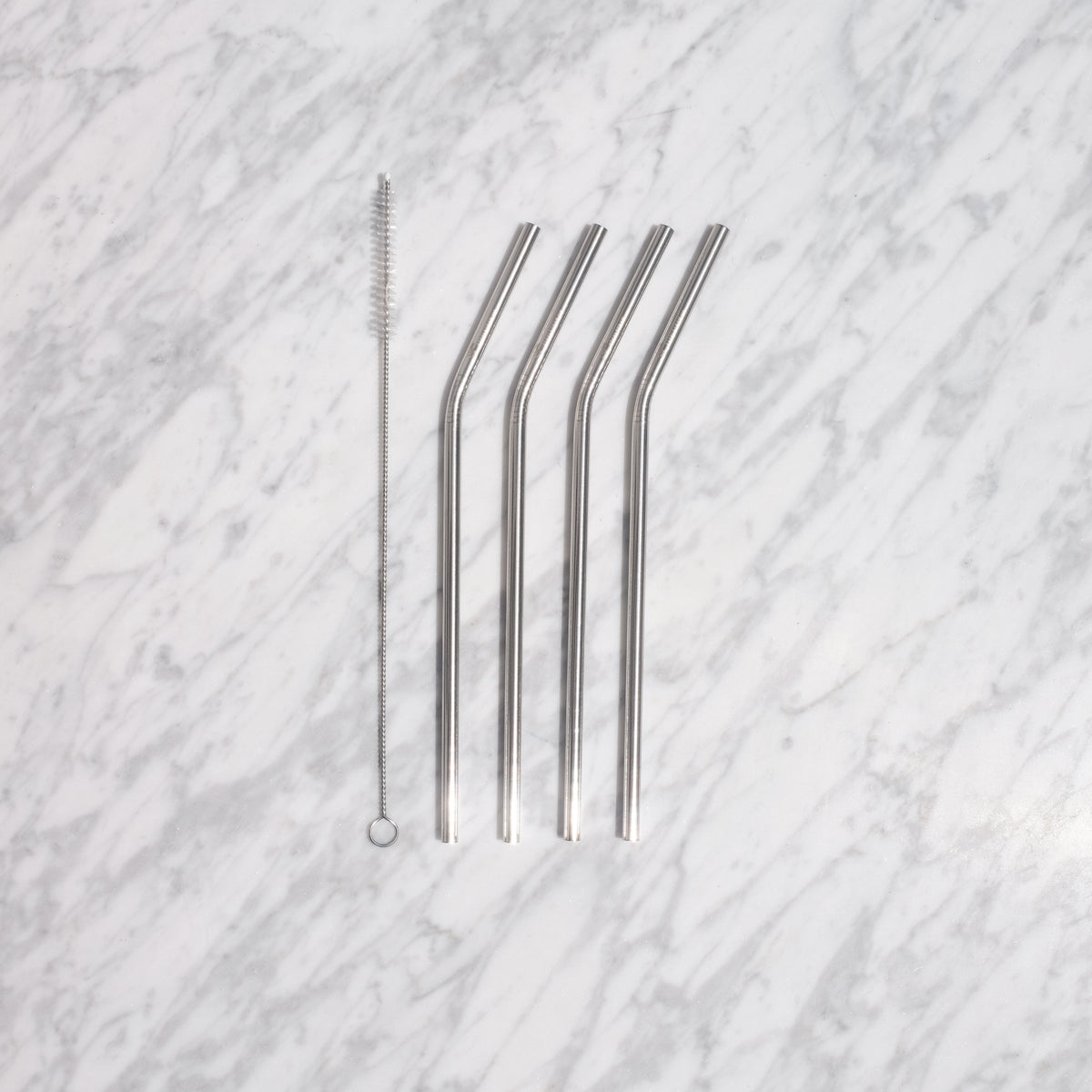 Curved Metal Straw Gift Set – GOLDEN RULE GALLERY